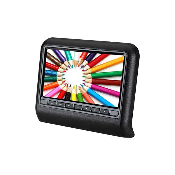 Axis 9inch LED Active Clip-On Headrest DVD Player - Reverse Safe