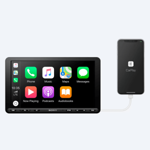 Sony XAV-AX8000 Apple CarPlay & Android™ Auto Head Unit - Reverse Safe