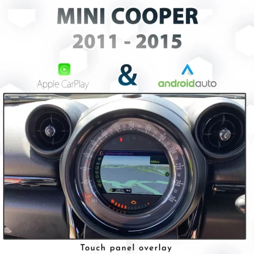[MY11-15] MINI COOPER R55 / R56 LCI - Touch overlay Apple CarPlay ...