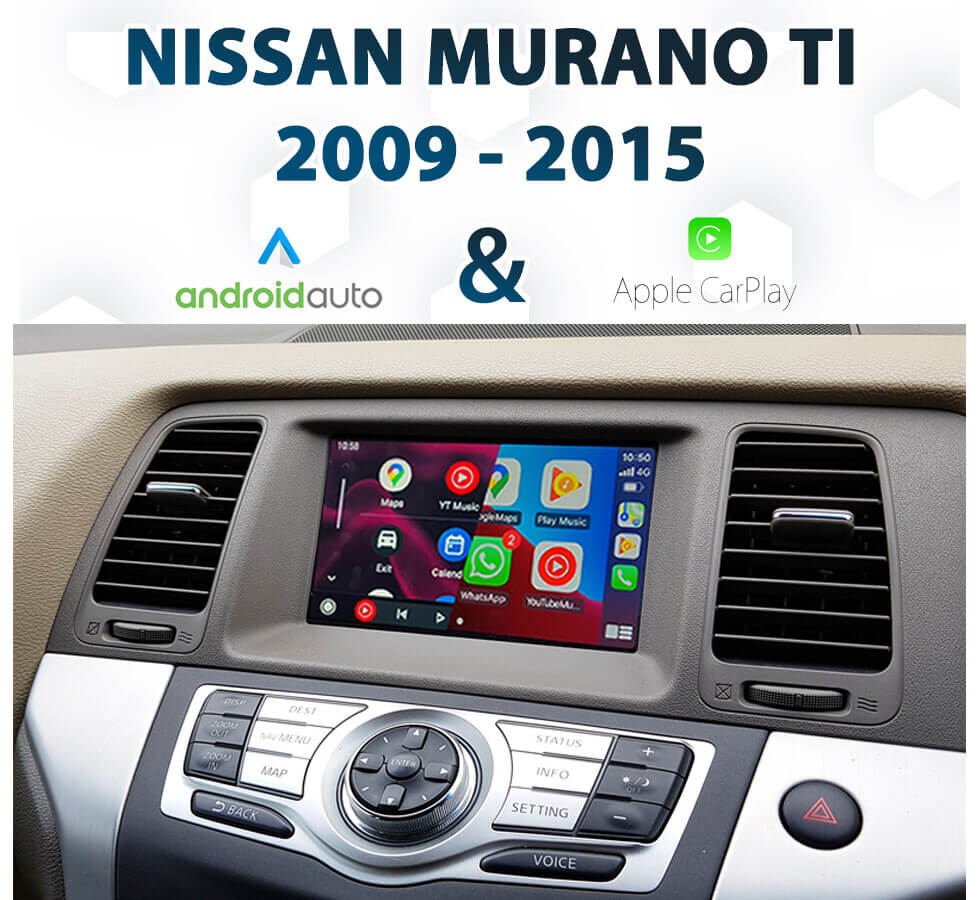 Nissan Z51 Murano 2012-2015 TI with Sat Nav – Apple CarPlay & Android ...
