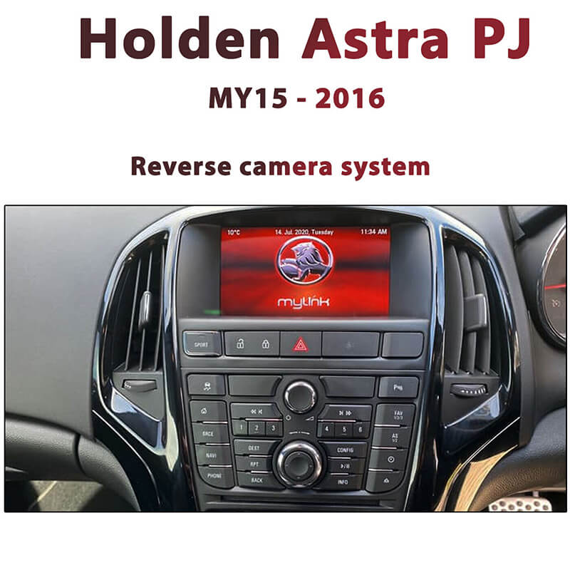 Holden / Chevrolet Astra PJ - MyLink Reversing Camera Retrofit ...
