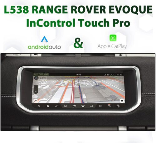L538 Range Rover Evoque InControl Touch Pro – Android Auto & Apple ...