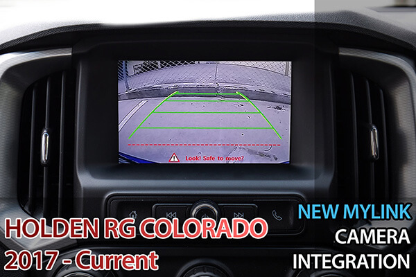 Holden Colorado 2017 – Current 7″ Integrated Reversing Camera Retrofit ...