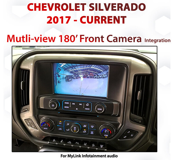 Chevrolet Camaro 6th Gen 2016-2019 Front Camera Integration - Reverse Safe