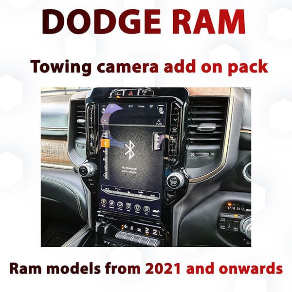 2021+ Dodge Ram UConnect 12″ Camera Integration: Caravan & Front View ...