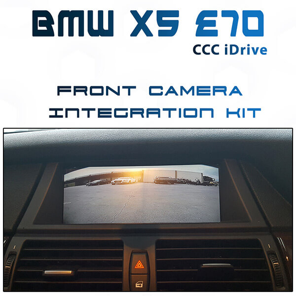 [MY07-10] BMW E70 X5 – Front Camera Integration Kit - Reverse Safe