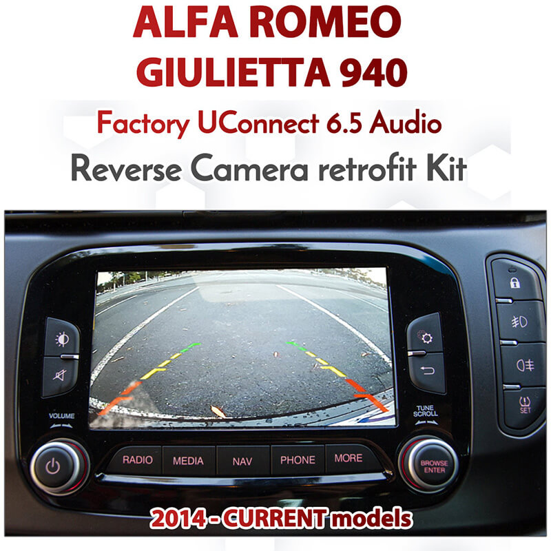 Alfa Romeo Giulietta 940 Series: Factory UConnect Integrated Reversing ...
